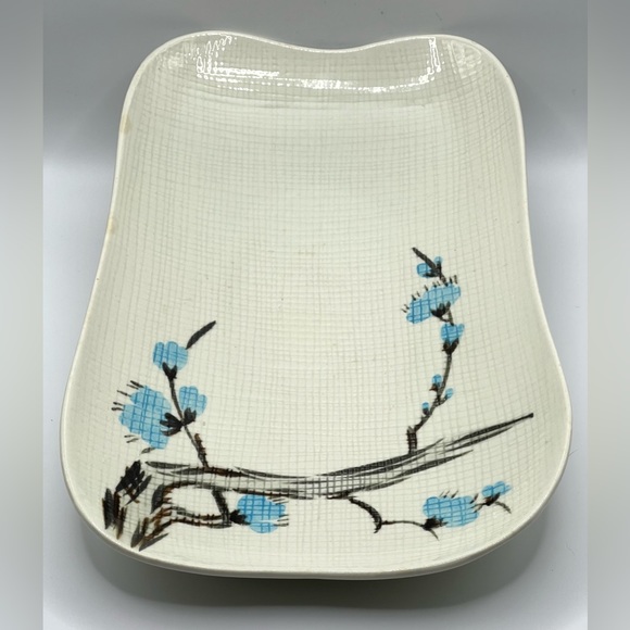 Red Wing | Dining | Vintage Red Wing Pottery Driftwood Handpainted Tray ...